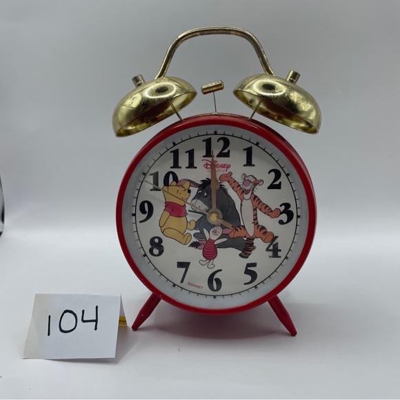 Disney | Accents | Vintage Walt Disney World Winnie The Pooh Red Twin ...